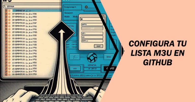 Configuración de Listas M3U en GitHub Paso a Paso