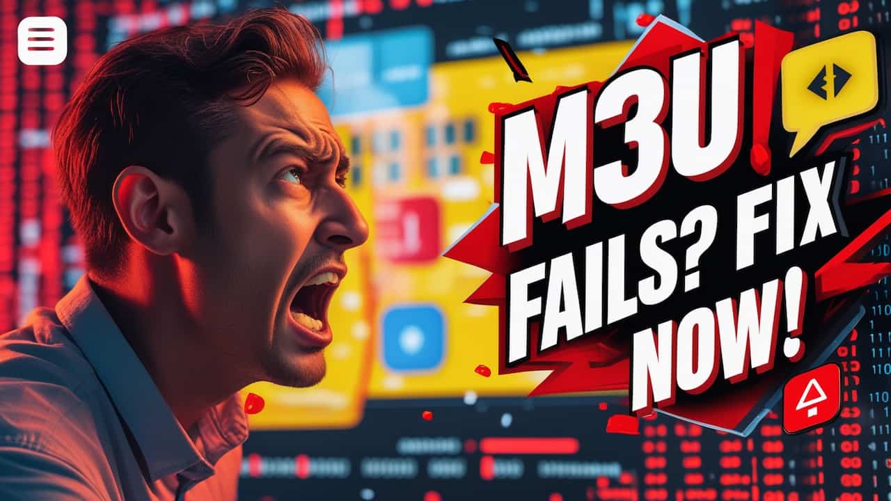 Errores Comunes al Usar Listas M3U y Cómo Solucionarlos Fácilmente